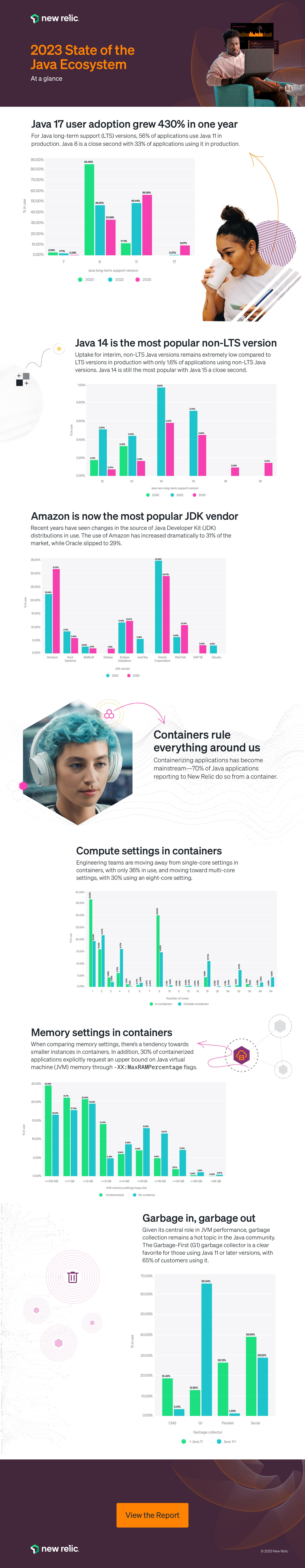 2023 State Of The Java Ecosystem At A Glance Infographic New Relic 